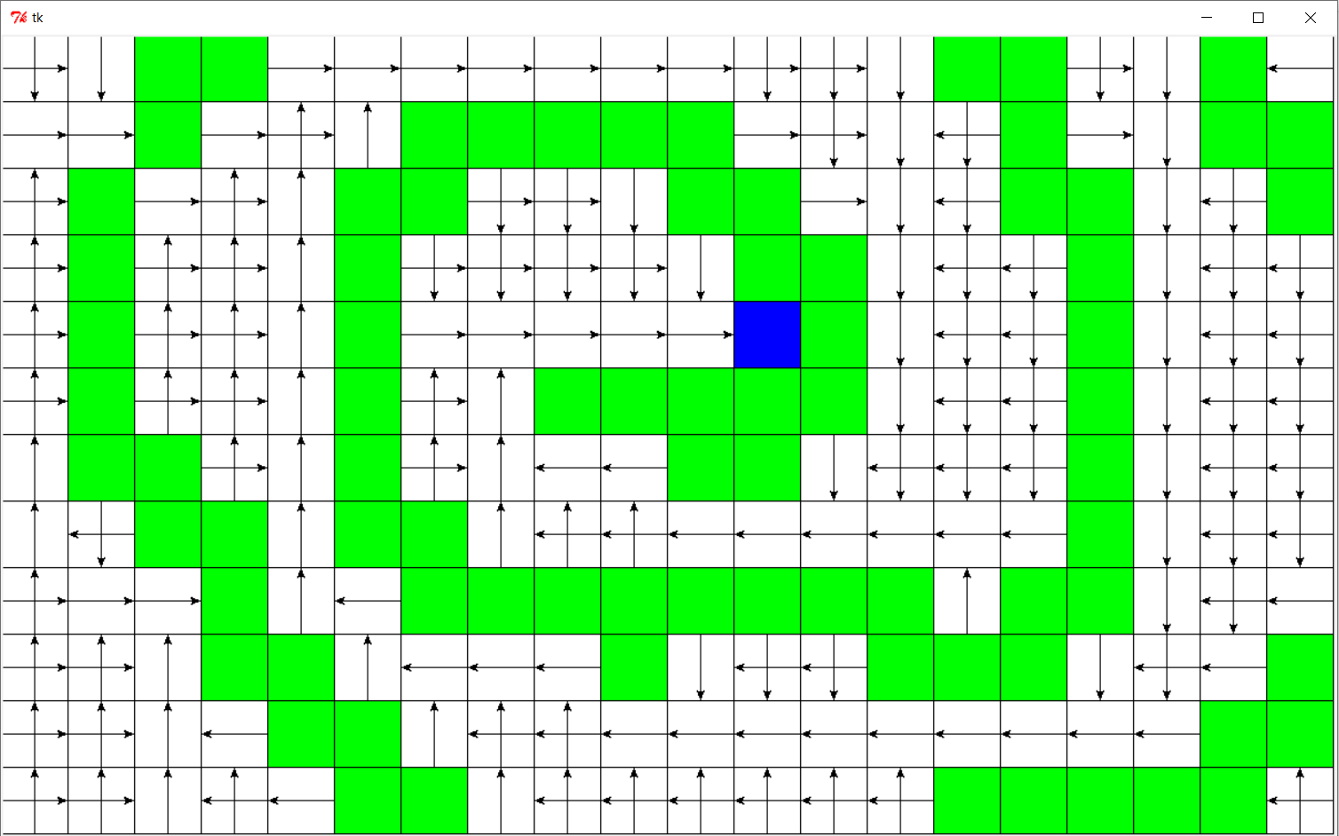 GitHub - sachinkahawala/gridWorldPathFinder: Optimal path finding in a ...