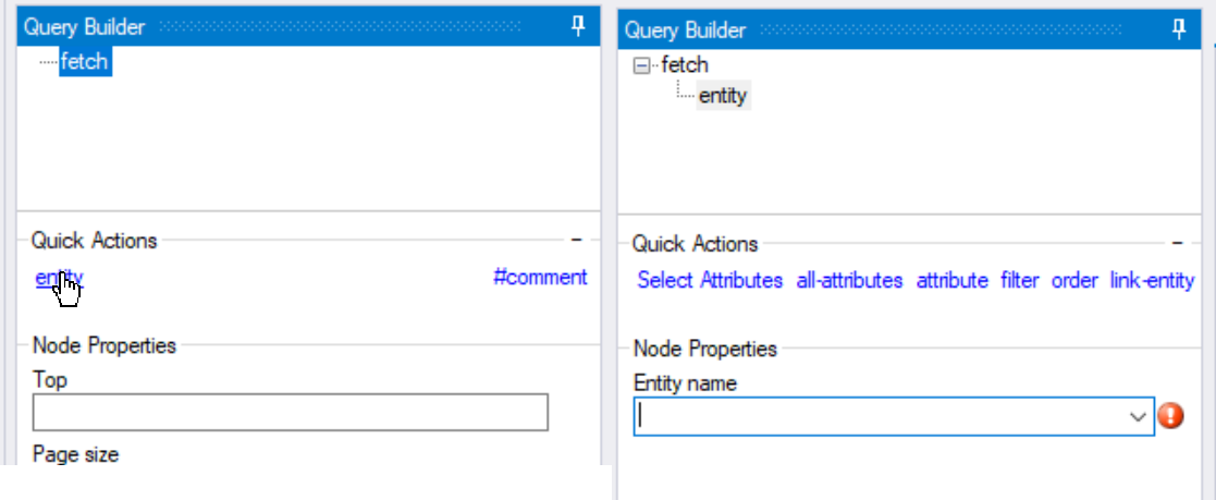 Add a new node, focus property · Issue #605 · rappen/FetchXMLBuilder · GitHub