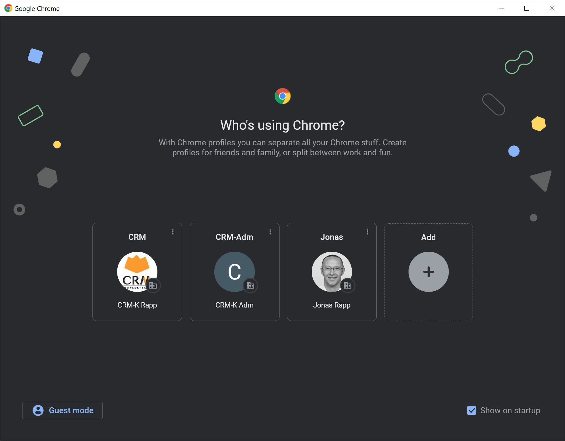 Browser / Profile - missing a profile · Issue #156 · MscrmTools/MscrmTools.Xrm.Connection · GitHub