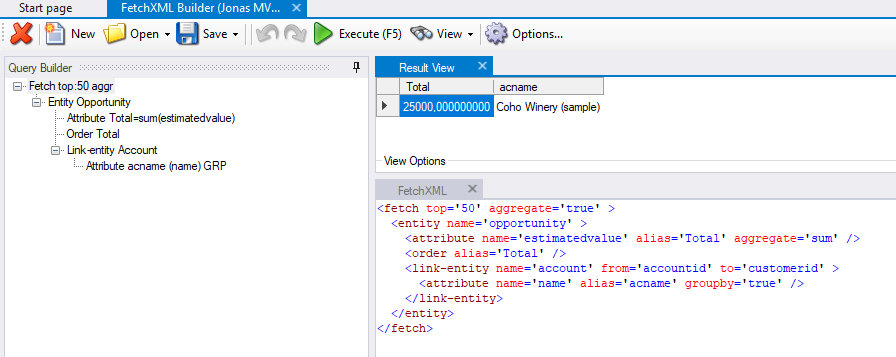 Crash when ordering using aggreate column · Issue #219 · rappen/FetchXMLBuilder · GitHub