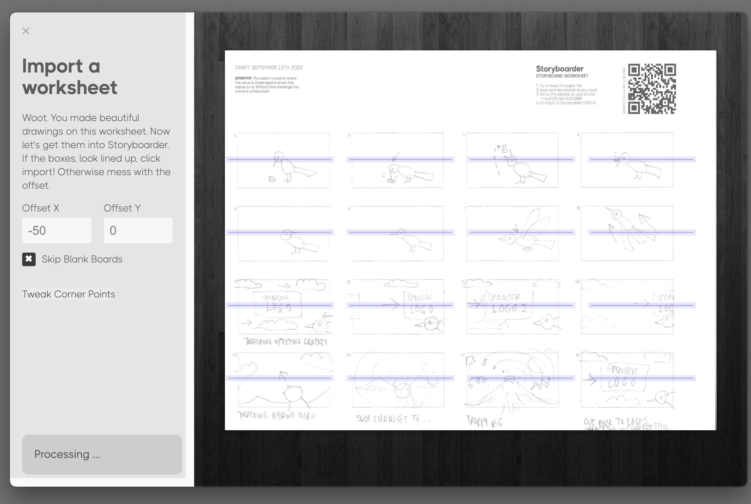 Scanned Storyboard Will Not Import · Issue 2383 · Wonderunit Storyboarder · Github