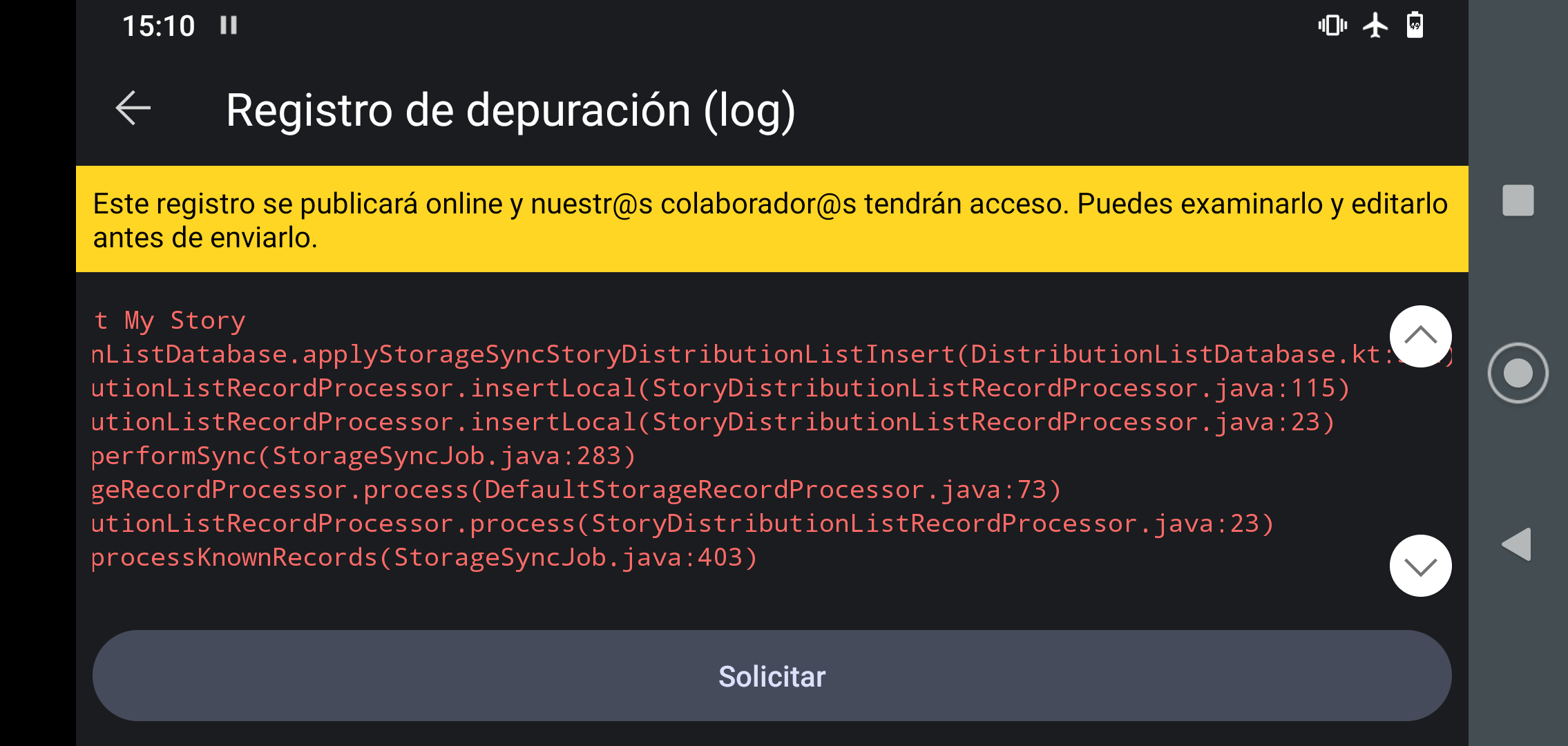 Signal crashes with AssertionError "Should never try to insert My Story" · Issue #12370 ...