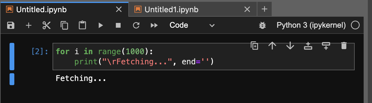 Carriage Return In Output Doesn T Reset To Line Start · Issue 416 · Kotlin Kotlin Jupyter · Github