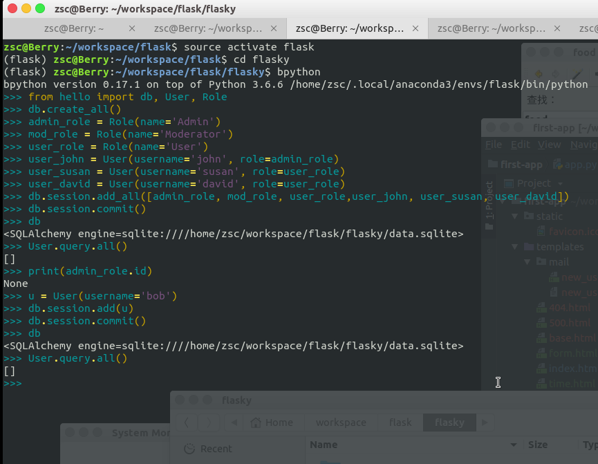 Chapter 5: database doesn't work!!! · Issue #382 · miguelgrinberg/flasky · GitHub