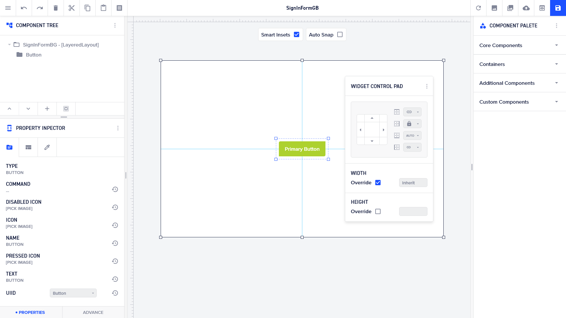 New design for GUI builder · Issue #3175 · codenameone/CodenameOne · GitHub