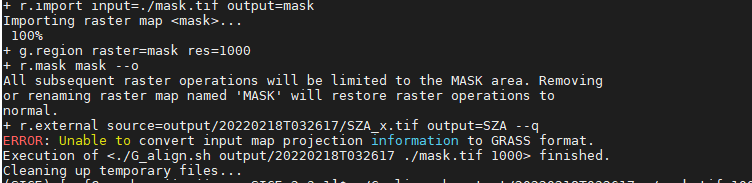 Grass GIS running problems · Issue #45 · GEUS-SICE/SICE · GitHub