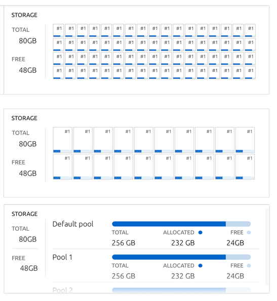 Build LXD project storage section (4+ pools) · Issue #2415 · canonical/maas-ui · GitHub