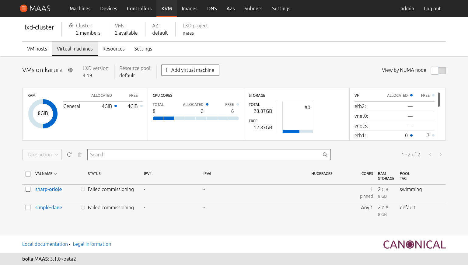 Featui Build Lxd Cluster Host Vms Section By Caleb Ellis · Pull Request 3150 · Canonical