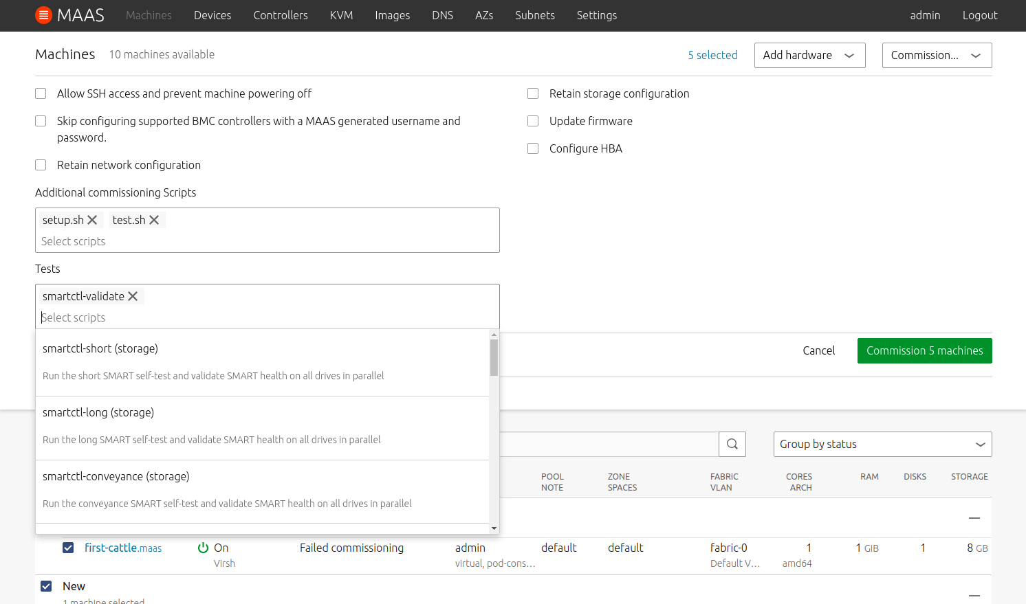 Weird script select + tags input styling · Issue #381 · canonical/maas-ui · GitHub