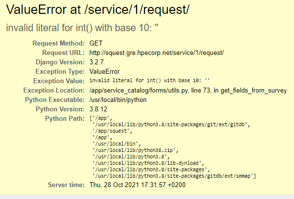 BUG: invalid literal for int() with base 10 with integer default value in survey · Issue #253 ...