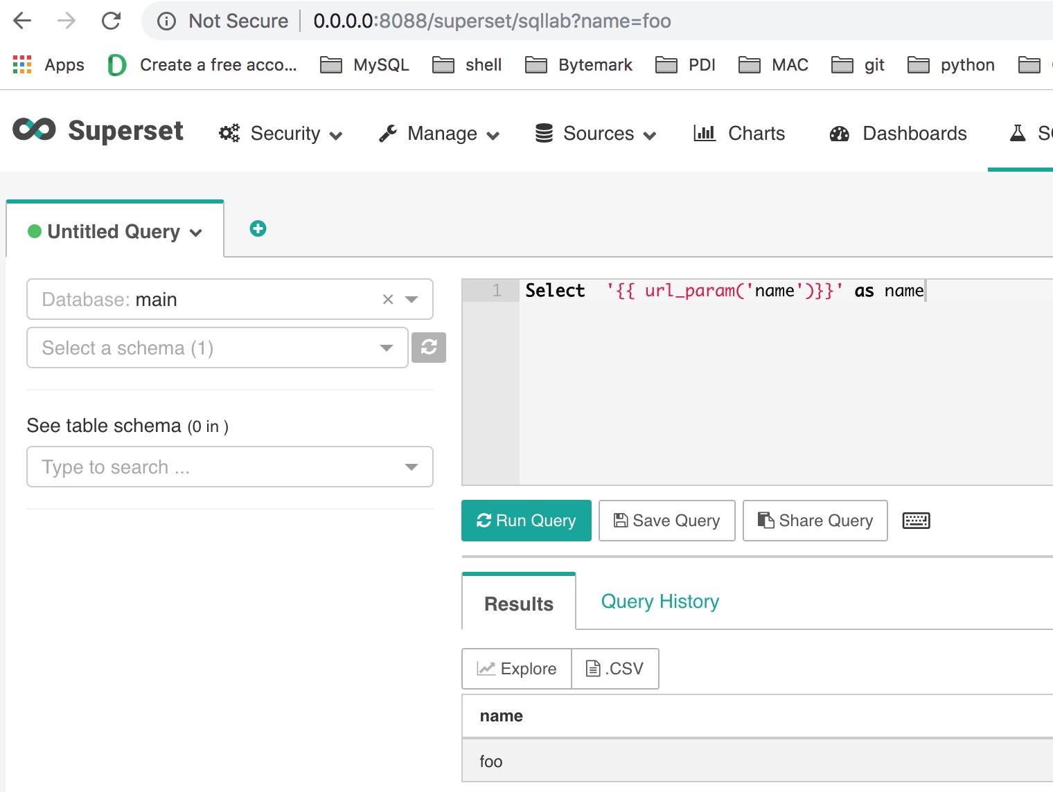 Jinja macro url_params is not working from the dashboard · Issue #6708 · apache/superset · GitHub