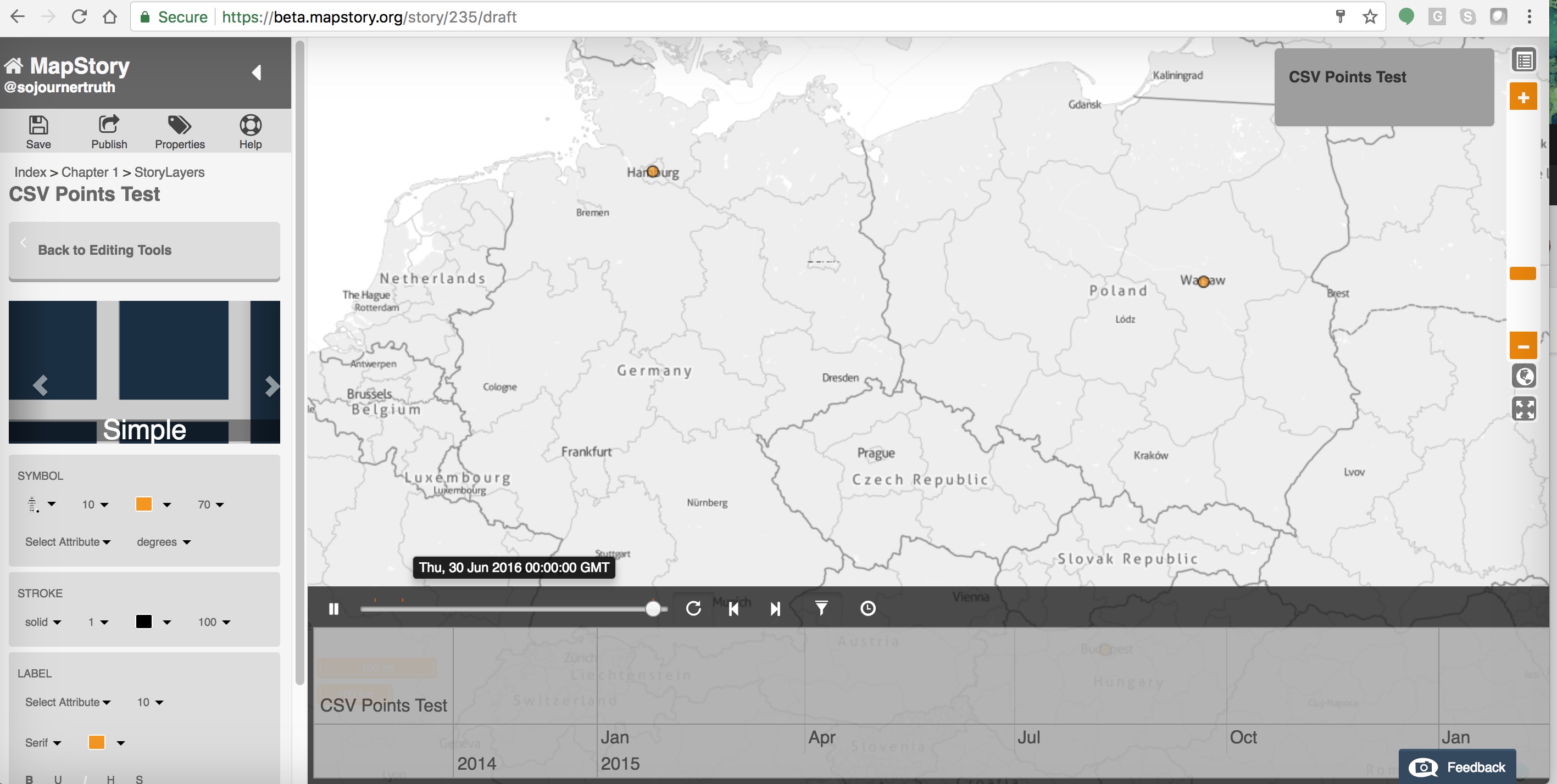 Map symbology does not change when an icon is used for a point style ...