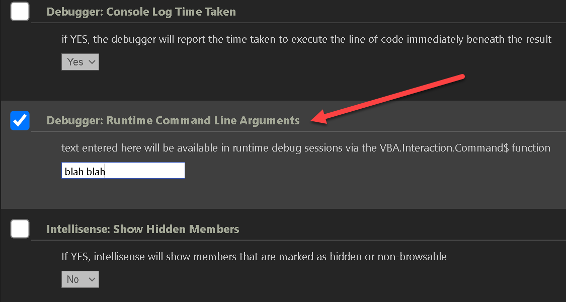 Allow setting command-line arguments for debug sessions · Issue #160 · twinbasic/twinbasic · GitHub