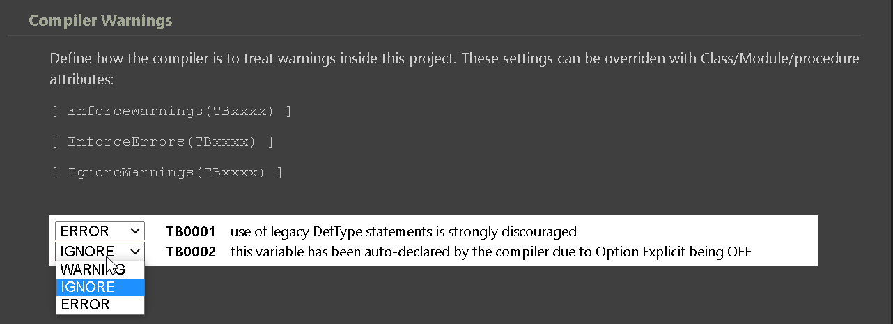 Compiler Warnings · Issue #208 · twinbasic/twinbasic · GitHub