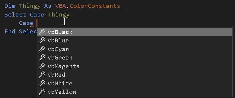 Intellisense Improvements · Issue #337 · twinbasic/twinbasic · GitHub