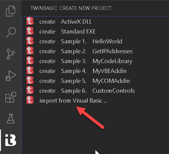 Allow opening of vb6 vbp project files · Issue #303 · twinbasic/twinbasic · GitHub
