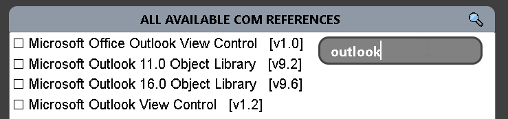 Improvement to COM References list · twinbasic twinbasic · Discussion #592 · GitHub