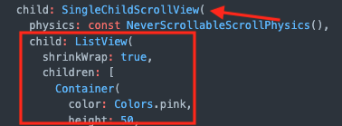 NeverScrollableScrollPhysics ListView can still be scrollable · Issue #128935 · flutter/flutter ...