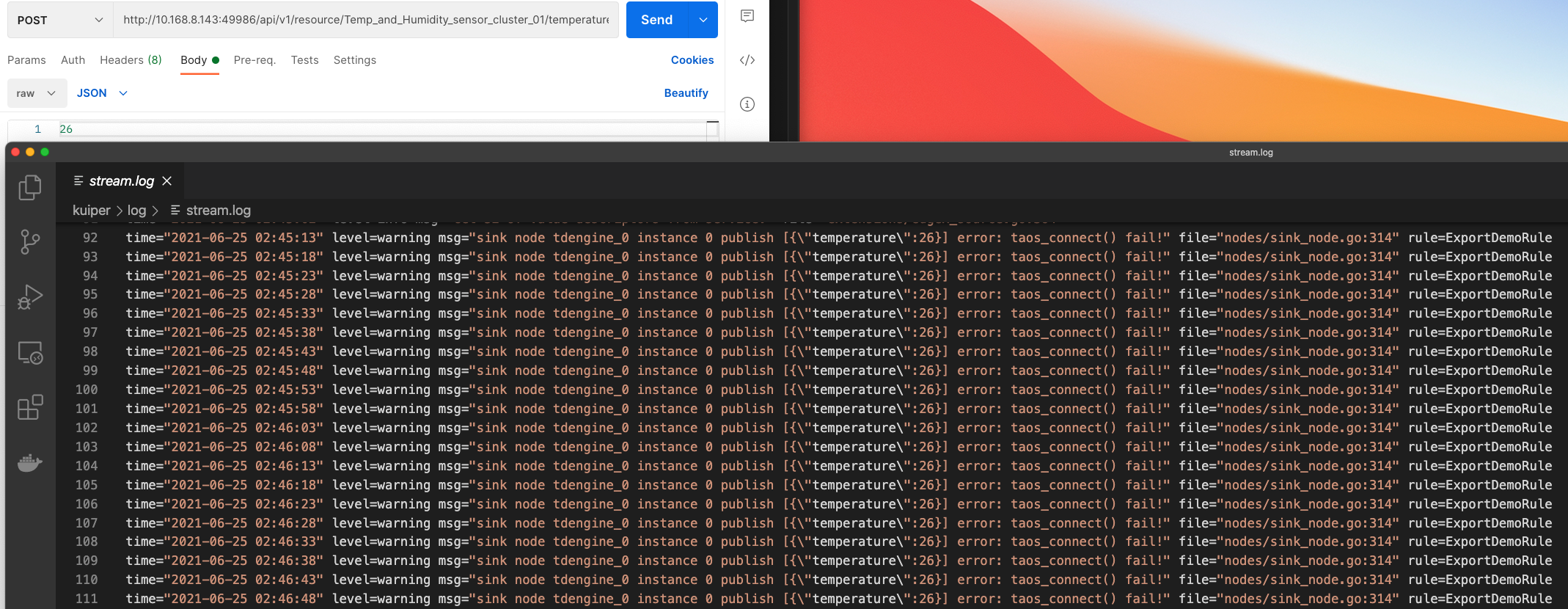 How to use kuiper 's TDengine plugin · Issue #848 · lf-edge/ekuiper · GitHub