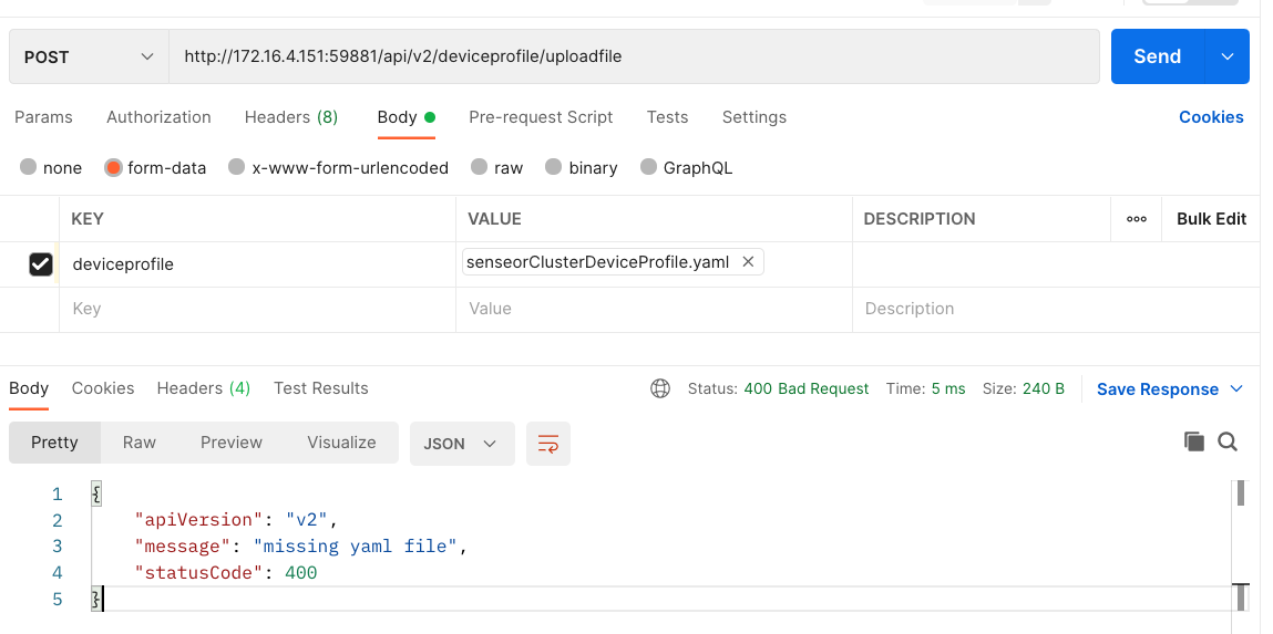 how to upload device profile with REST API · Issue #162 · edgexfoundry/edgex-compose · GitHub