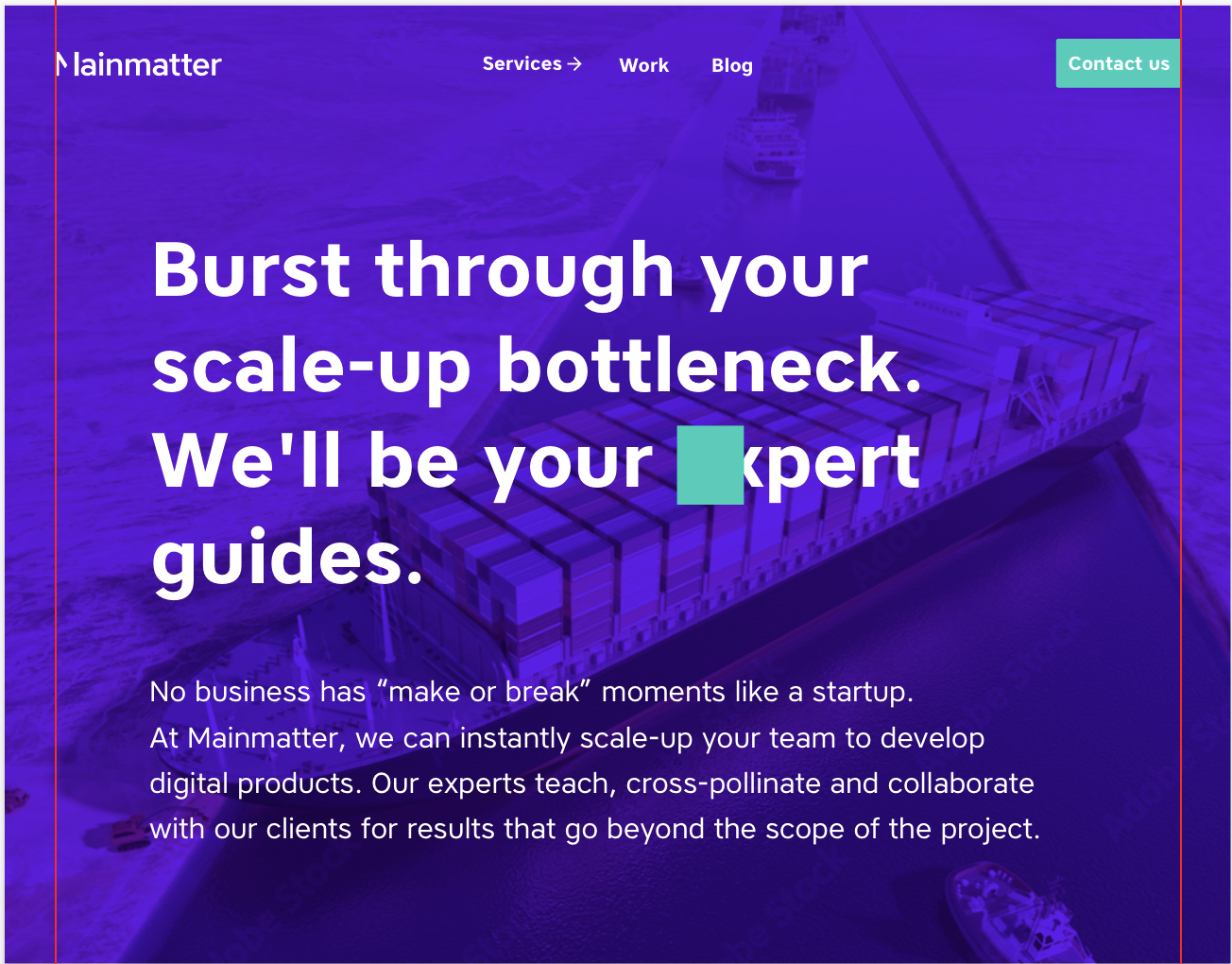 Design New Landing Page · Issue 2047 · Mainmatter · Github
