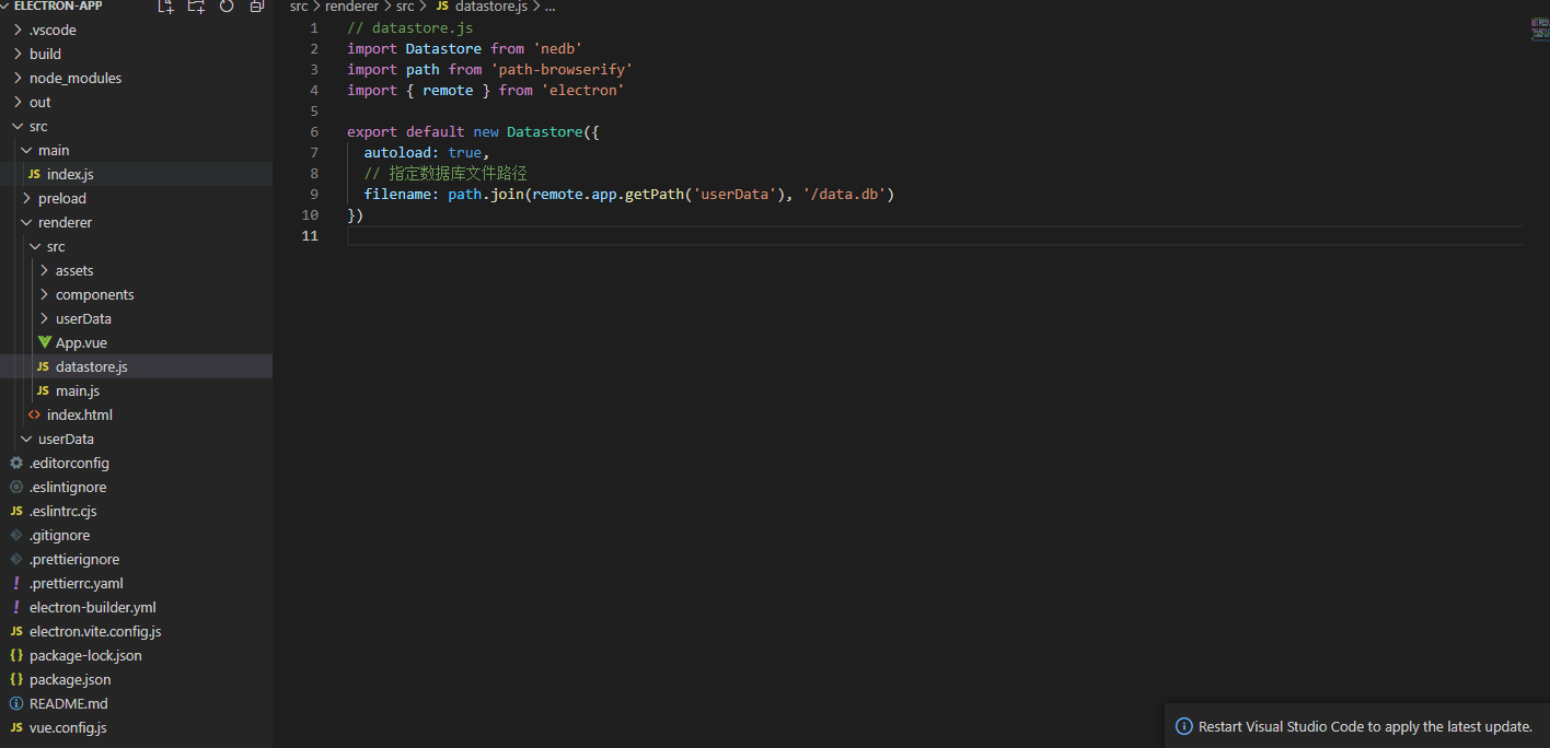 使用nedb报错 · Issue 32 · Alex8088electron Vite · Github 9347
