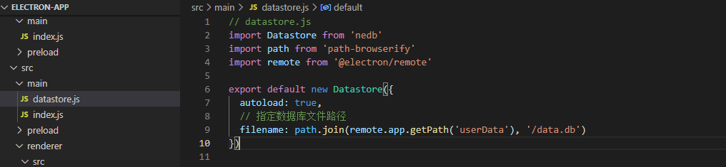 使用nedb报错 · Issue 32 · Alex8088electron Vite · Github 