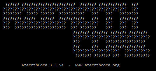 AzerothCore logo not showing correctly · Issue #910 · azerothcore/azerothcore-wotlk · GitHub