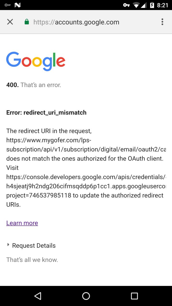 RedirectUriReceiverActivity not getting called · Issue #245 · openid/AppAuth-Android · GitHub