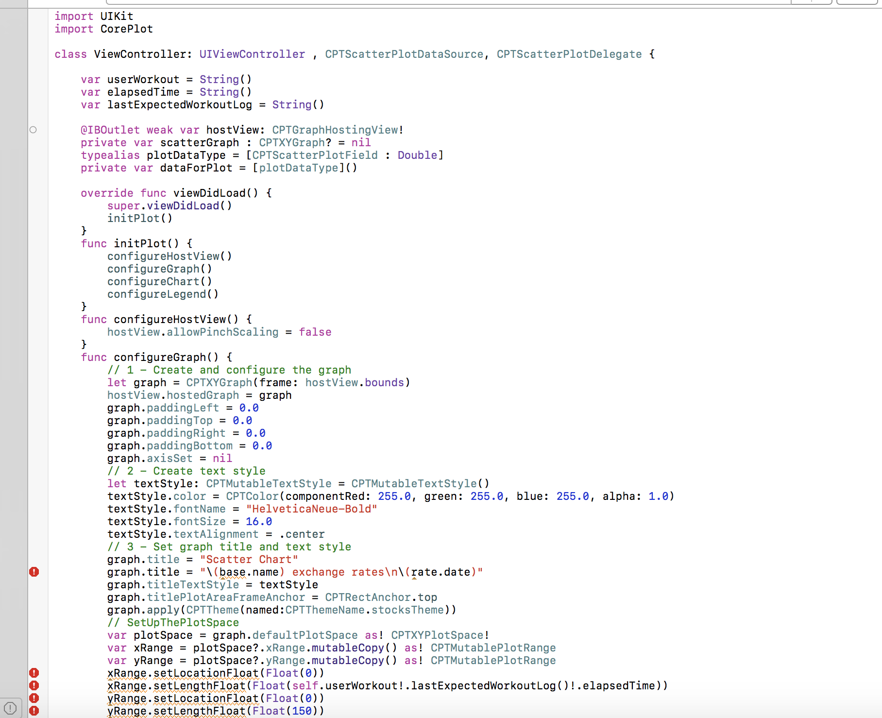 scatterPlot:plotSymbolWasSelectedAtRecordIndex: doesn't get called · Issue #342 · core-plot/core ...