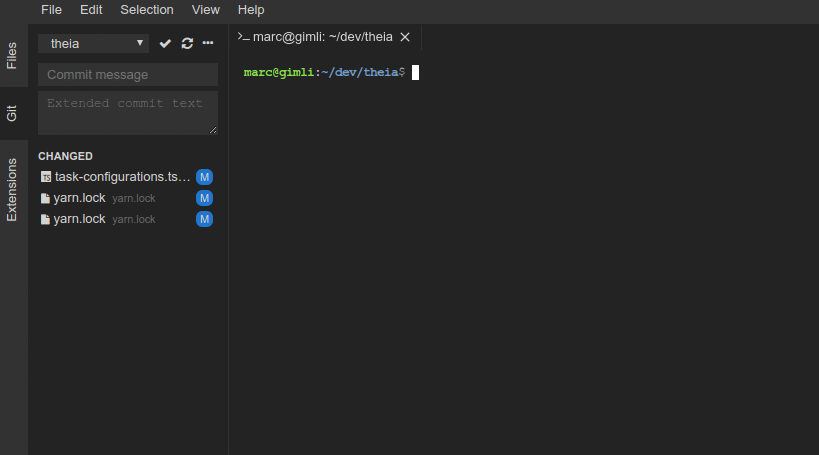 [git] problem with reported untracked files · Issue #871 · eclipse-theia/theia · GitHub