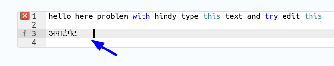 Problem with hindy language · Issue #4376 · ajaxorg/ace · GitHub