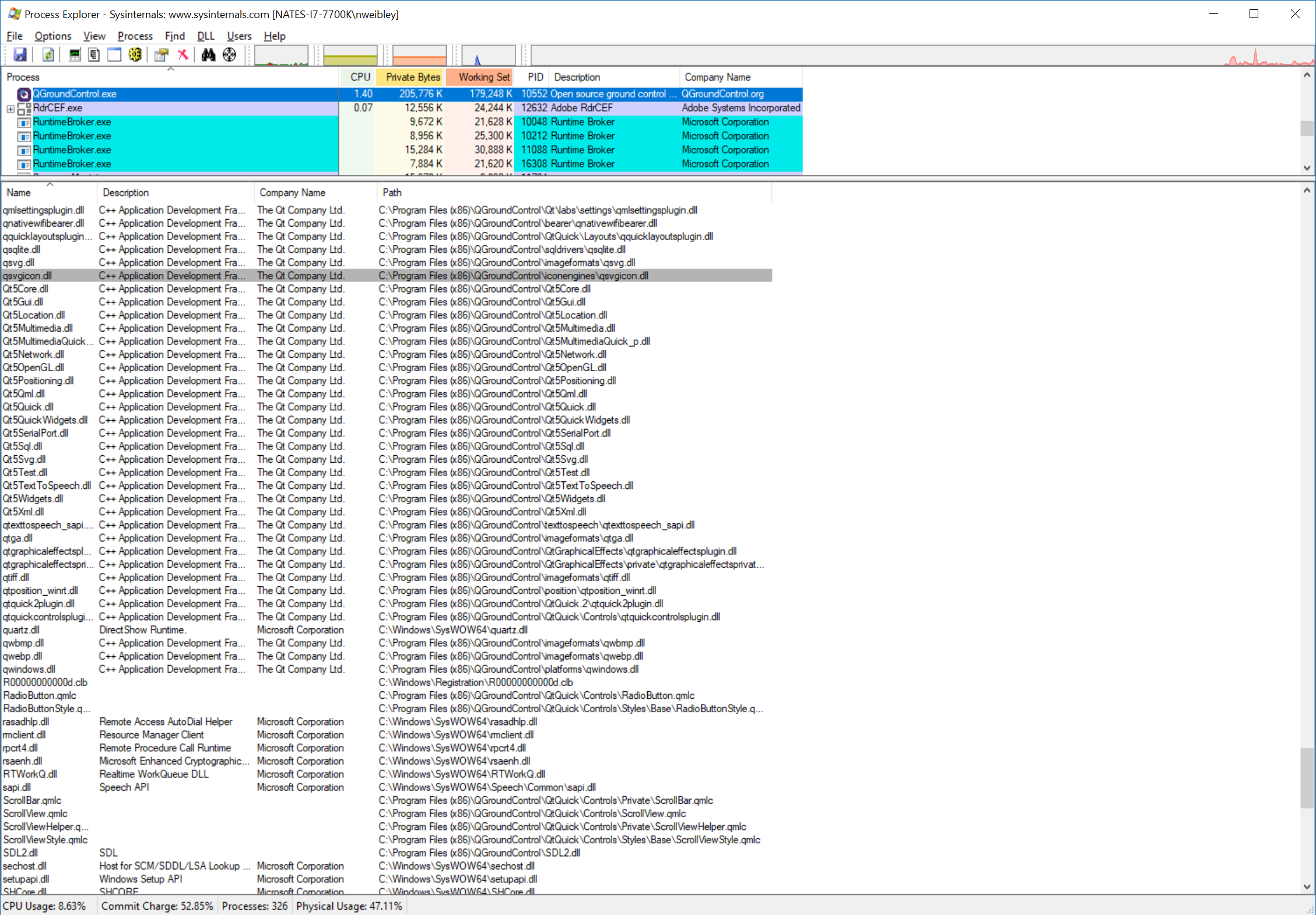 Broken UI running as non-administrator on Win10 · Issue #6145 · mavlink/qgroundcontrol · GitHub