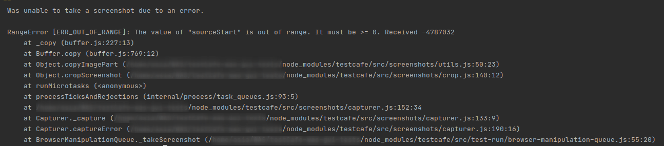 Error On Create Screenshot When Running Testcafe On Selenium Grid Since Version 1183 · Issue 2148