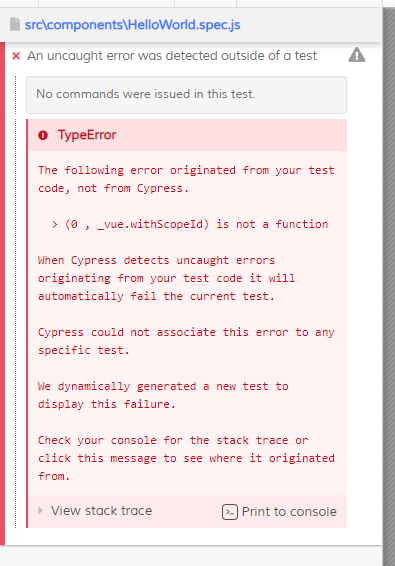 Mounting Error · Issue 9687 · Cypress Iocypress · Github
