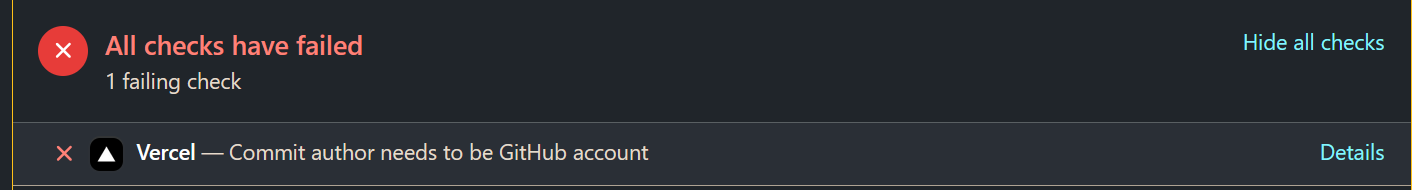 Vercel still running commit checks on repo it was removed from · vercel community · Discussion ...