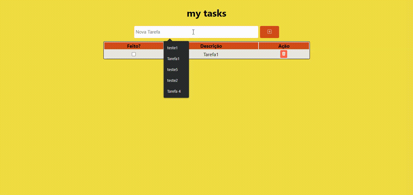 GitHub - italogundes/my-tasks: Repositório para fins de estudo.. A ideia é criar uma lista de ...