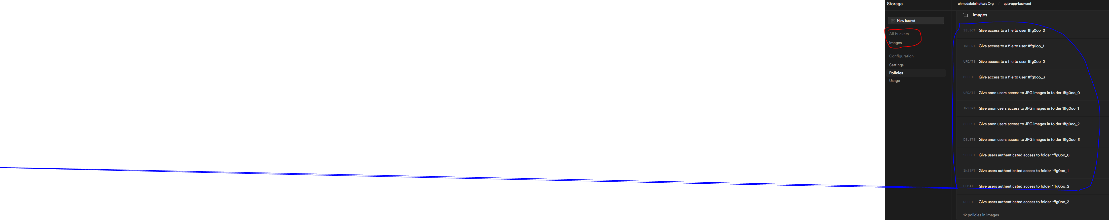 Cannot Delete Image from bucket · Issue #5974 · supabase/supabase · GitHub