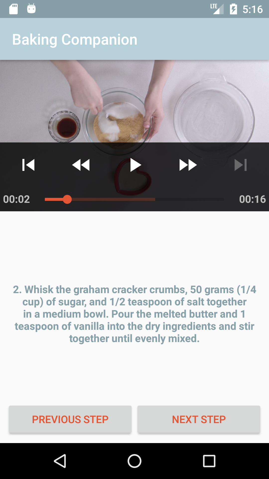 GitHub - CarloAntonio/Baking-Companion: Udacity's Android Developer Nanodegree, Project 3 ...
