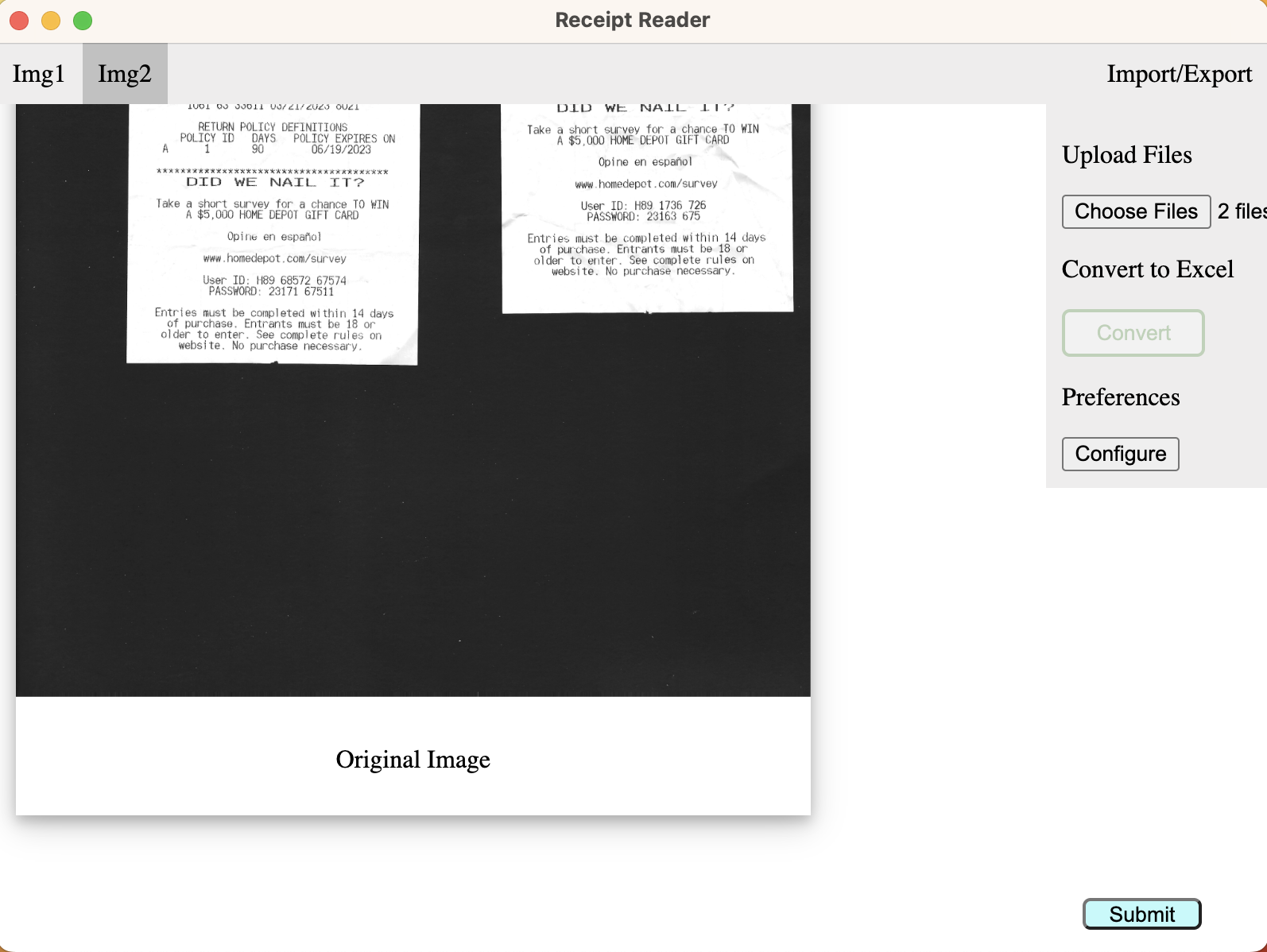 GitHub - PrematureDeer8/receipt-scanner: Scan your receipts