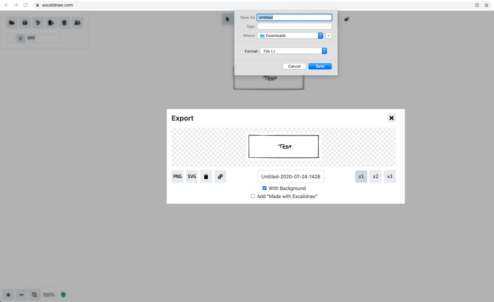 File Extension not set properly while trying to export to a PNG · Issue #1958 · excalidraw ...