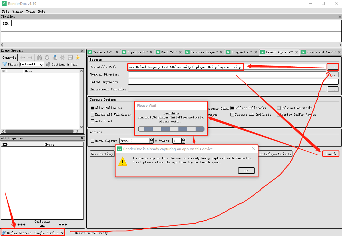 Alway show the message box : "RenderDoc is already capturing an app on this device" · Issue ...