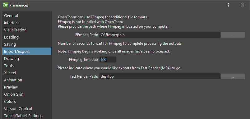 Codec Listings / Availability · Issue #4010 · opentoonz/opentoonz · GitHub