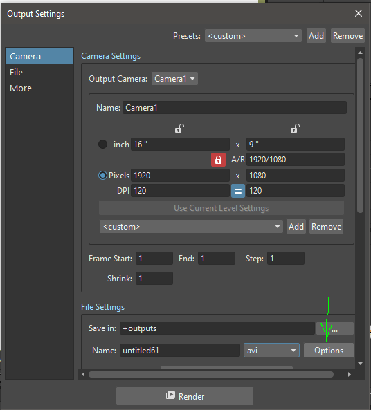 Crash when attempting to open AVI rendering option · Issue #4017 · opentoonz/opentoonz · GitHub
