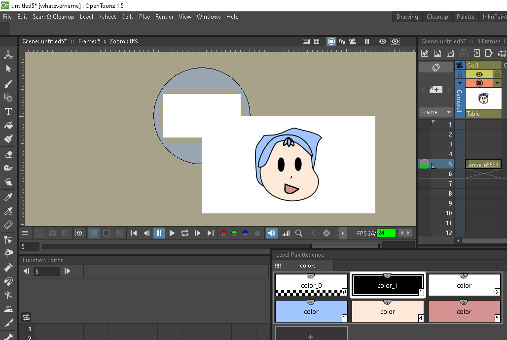 Cannot colour or use the fill bucket on vector layers · Issue #4040 · opentoonz/opentoonz · GitHub