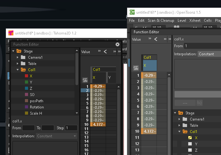 Copy the keyframes to a new scene in Opentoonz · Issue #4240 · opentoonz/opentoonz · GitHub