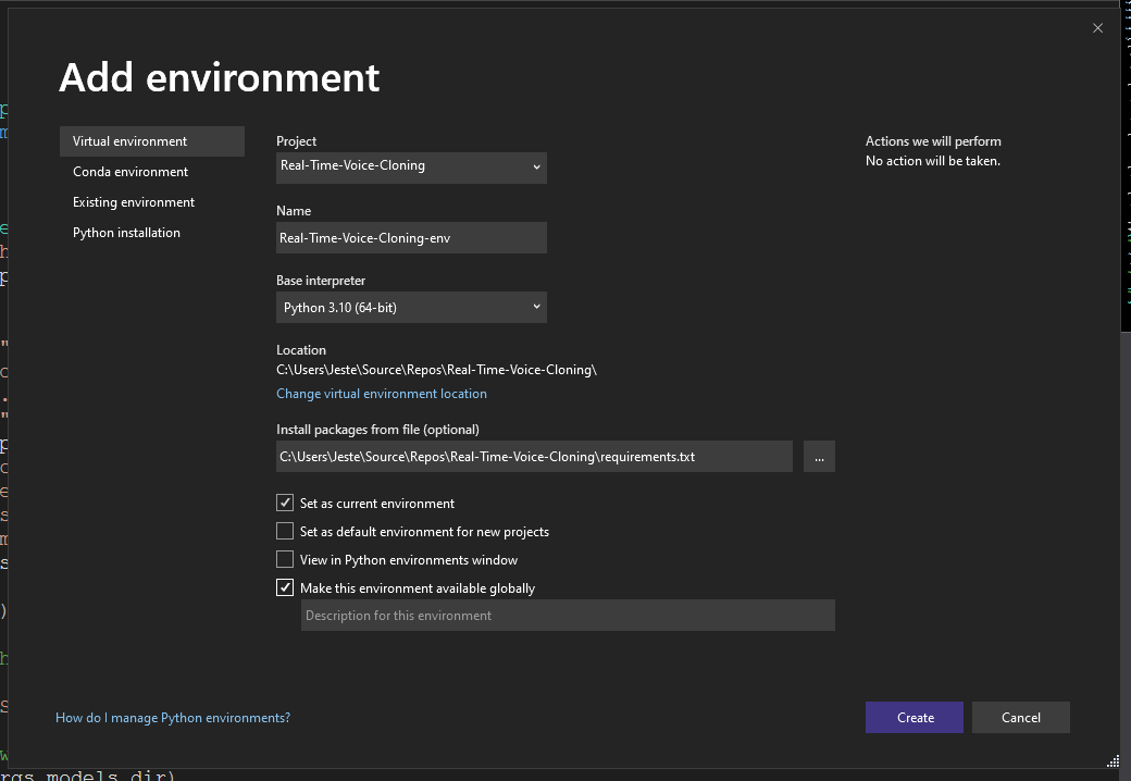 Building a Python env crashes the program. · Issue #6989 · microsoft ...