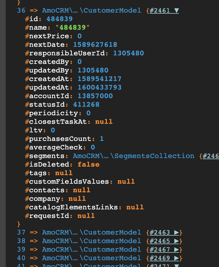 Как получить контакт по phone и/или email · Issue #38 · amocrm/amocrm-api-php · GitHub