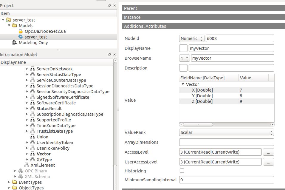 Nodeset compiler for information model that contains the own structure data types · Issue #2369 ...