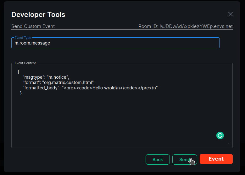 Code block copy action does nothing on Element Desktop nightly if missing · Issue #16445 ...